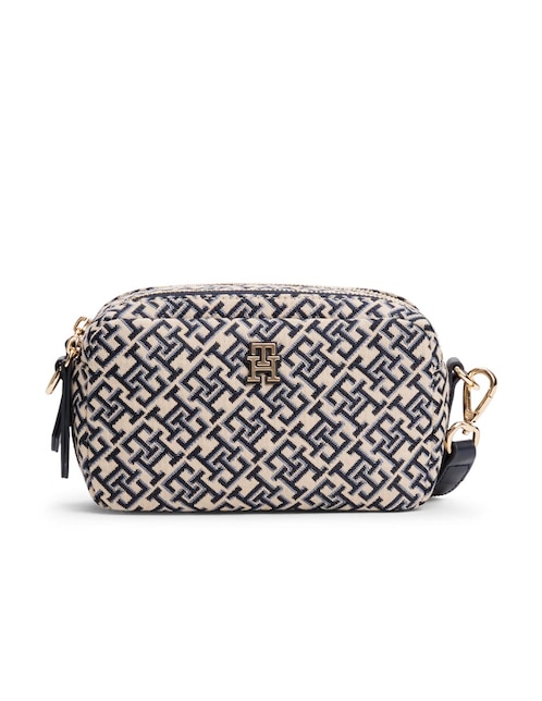 Bolsa crossbody Tommy Hilfiger TH Jacquard para mujer 1