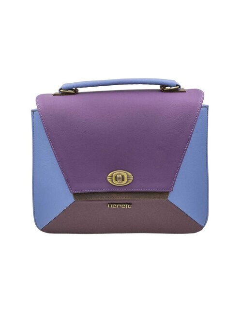 Bolsa satchel Hereje Victoria Imperial de piel vegana para mujer 1