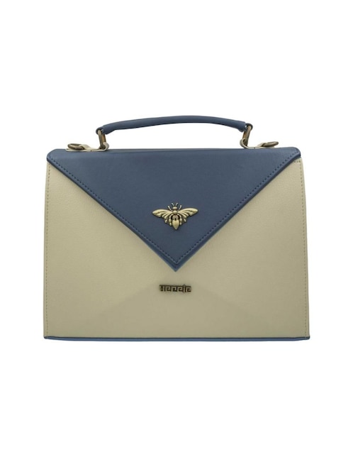 Bolsa satchel Hereje Siena Oceanica de piel para mujer 1
