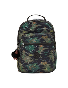 Mochila escolar Kipling Bts Prt impermeable